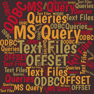 Use MS Query with Text Files for Dynamic Excel Reporting - ExcelUser.com